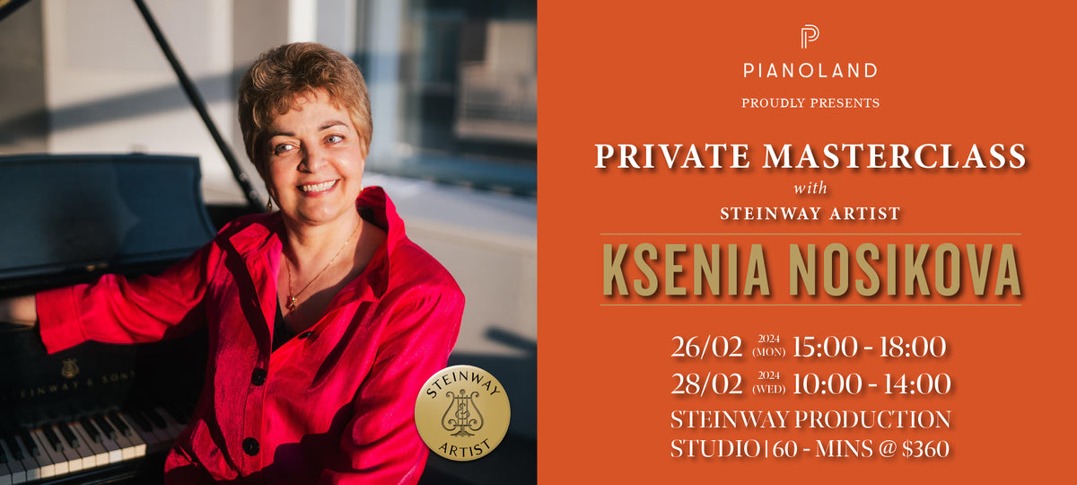 Private Masterclass with Steinway Artist Ksenia Nosikova – Pianoland